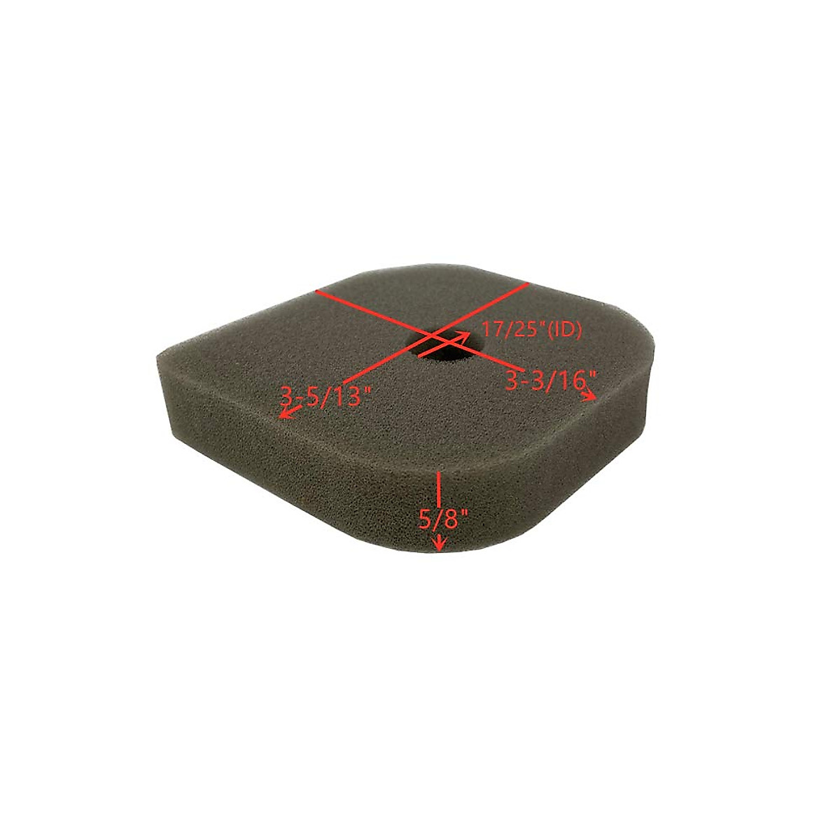 POWER PRODUCTS Air Filter Element for Briggs & Stratton P3000 2600/3000 Watt Inverter Generator