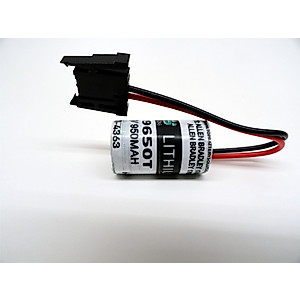 2PC B9650T Allen Bradley 1747-BA,1769-BA Replacement Battery Fedco B9650T