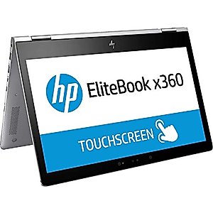 HP Elitebook X360 1030 G2, Windows 10, i7-7600U, 2.8 GHz, Intel HD Graphics 620, 512 GB, Silver (Renewed)