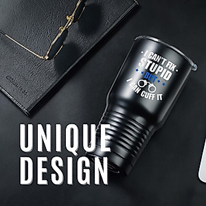 Onebttl Funny Gifts for Police Officers Men, Law Enforcement Gifts, Correctional Officer Gifts, Retirement Gifts Graduation Gifts For Cops, Stainless Steel Tumbler - 30 oz