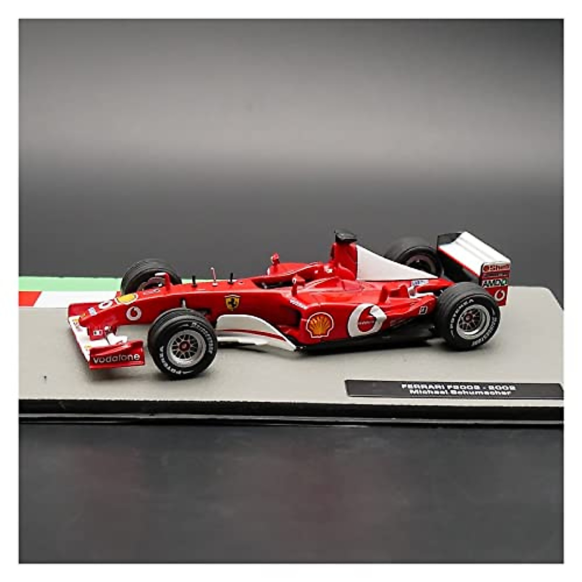 APLIQE Scale Model Vehicles for Ferrari F2002 2002 Michael Schumacher Diecast Car Model Metal Toy Vehicle 1:43 Sophisticated Gift Choice