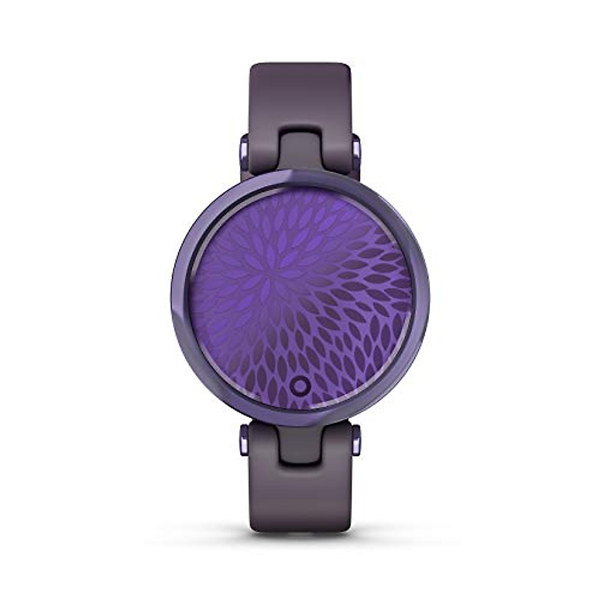 Garmin Lily™, Small Smartwatch with Touchscreen and Patterned Lens, Dark Purple , 1 inch