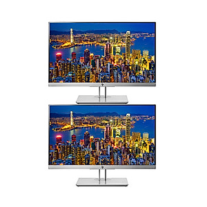 HP EliteDisplay E233 23 Inch IPS LED Backlit Monitor 2-Pack, FHD 1920 x 1080 (1FH46A8#ABA)