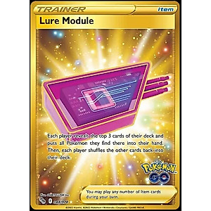 Lure Module 088/078 - Pokemon Go - Gold Secret Rare Card