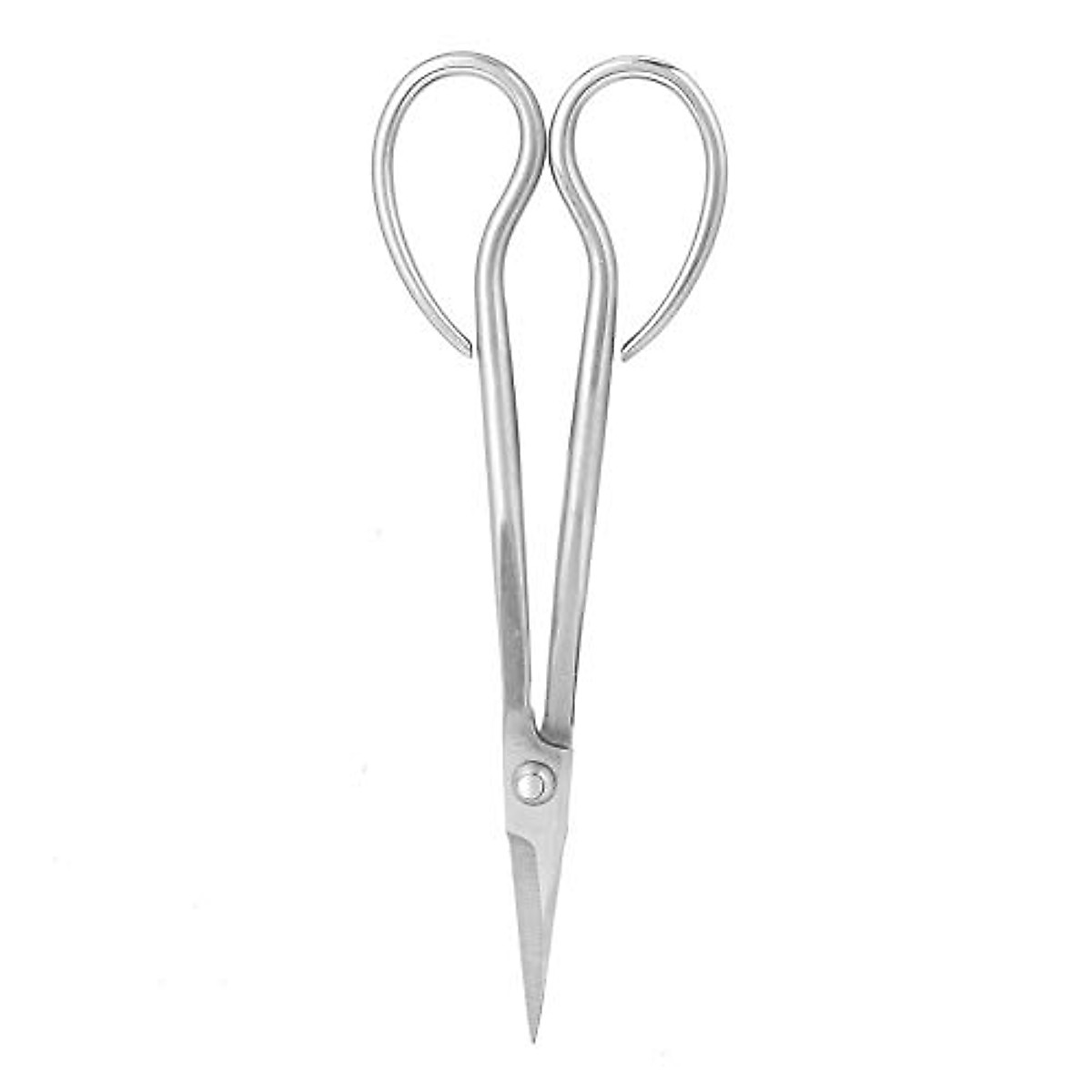 A sixx Stainless Steel Scissors,Bonsai Scissors Bonsai Shear Long Handle Scissors 185mm Japanese Bonsai Garden Tool Starter Kit Tian Bonsai Tools