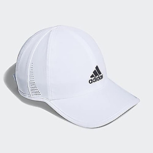 adidas Superlite 2 Relaxed Adjustable Performance Cap White/Black Reflective One Size