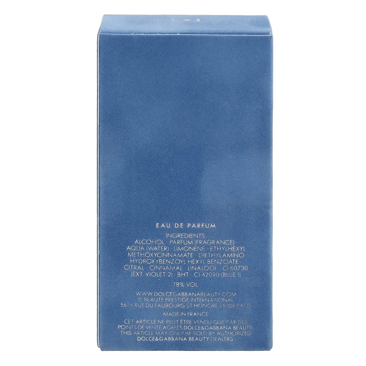 Light Blue Eau Intense by Dolce and Gabbana for Women - 1.6 oz EDP Spray