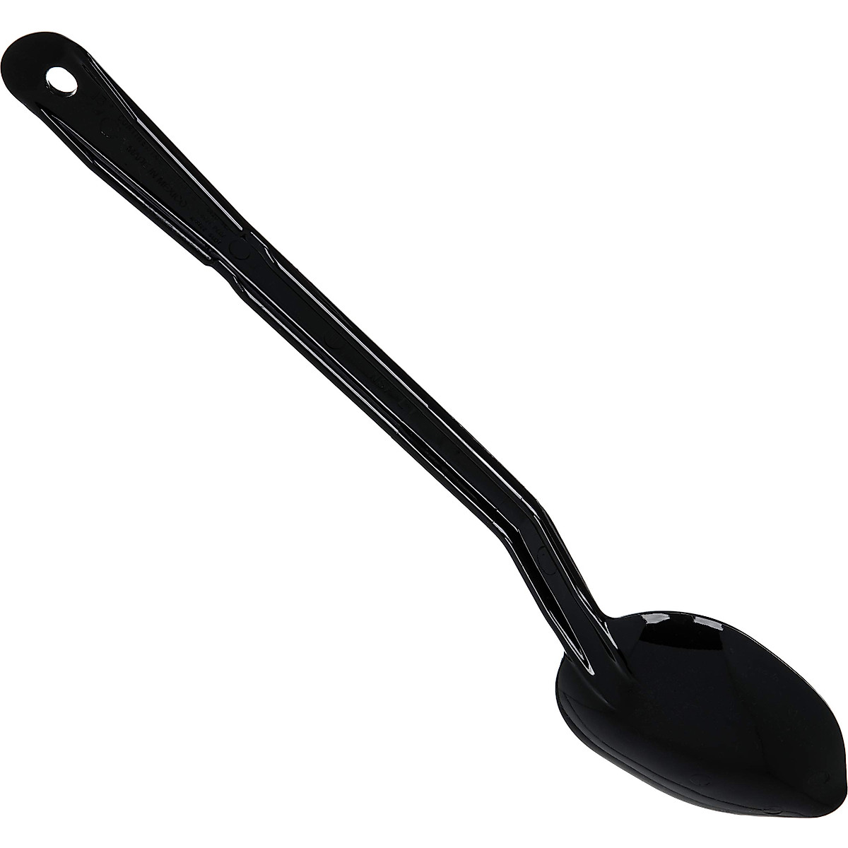 Carlisle FoodService Products 442003 Plastic Serving Spoons, 14", Black (Pack of 12)