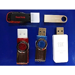 HONBAY 40pcs Semitransparent Black and Clear Plastic USB Male Anti-Dust Plug Stopper Cap Cover