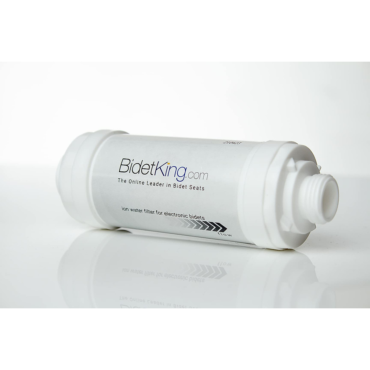 BidetKing Ion Bidet Filter for Electronic Bidet Seats | Premium Bidet Water Filter and Modern Design | Extend The Life of Your Bidet Seat | 1/2" Threads