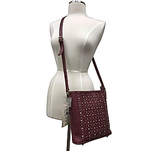 American Bling Concealed Carry Flower and Rhinestone Crossbody Purse and Wallet