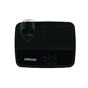 InFocus IN126STx WXGA DLP Short Throw Network Projector, 3700 Lumens, 14000:1 Contrast Ratio