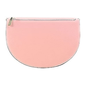 Kate Spade New York Crescent Flap Crossbody in Pebbled Leather (Chalk Pink)