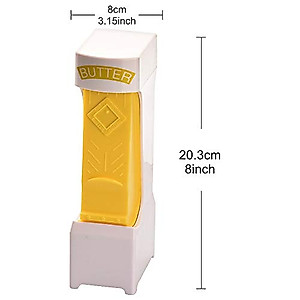 Butter Slicer,One Click Stick Butter Cutter,Cheese Splitter, Butter for Making Bread, Cakes,Cookies,Bread