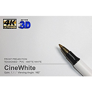 Elite Screens CineTension 2, 150-inch Diagonal 16:9, 4K/8K Tab-Tensioned Electric Drop Down Projection Projector Screen, TE150HW2-E20