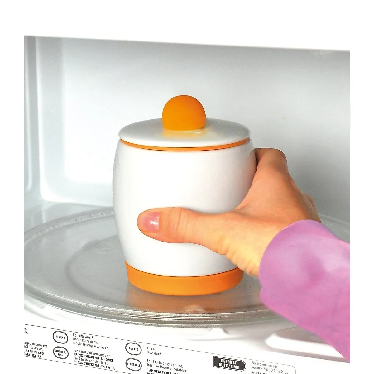 NEW Egg-Tastic Microwave Egg Cooker & Poacher For Fast & Fluffy Eggs EggTastic