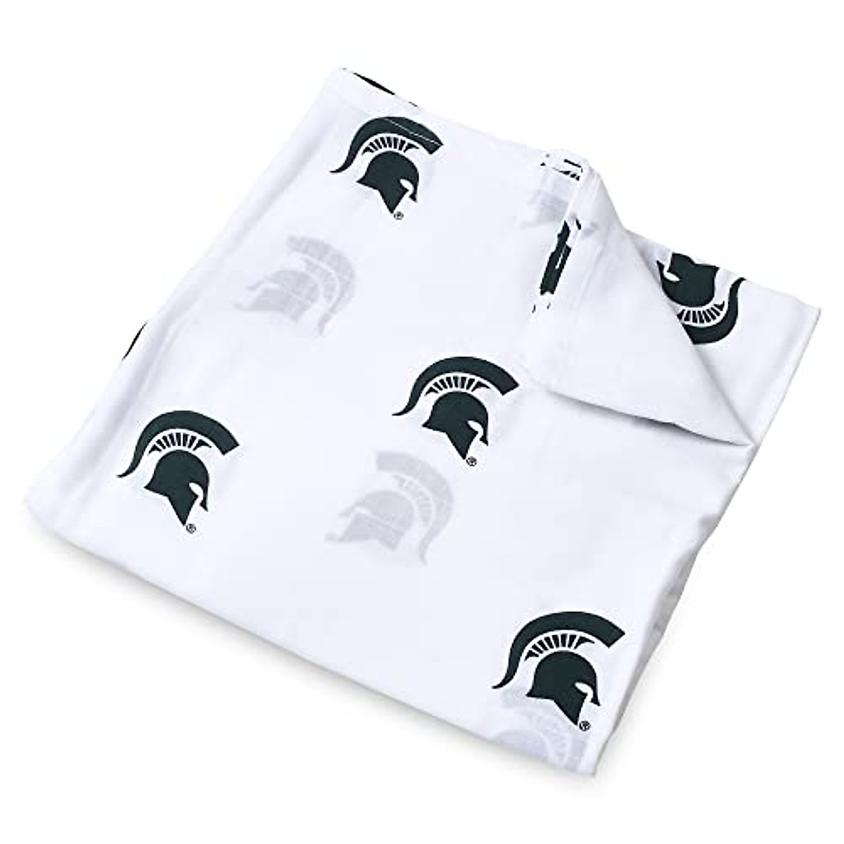 Three Little Anchors Michigan State University Muslin Swaddle 47x47in