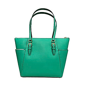 Michael Kors Charlotte Large Top Zip Tote (Palmetto Green)