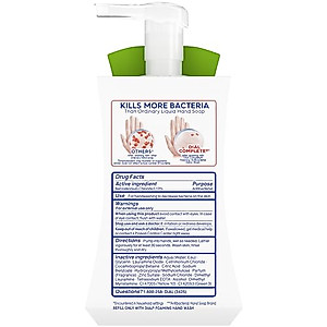 Dial Complete Antibacterial Foaming Hand Wash, Fresh Pear, 7.5 fl oz (Pack of 8)