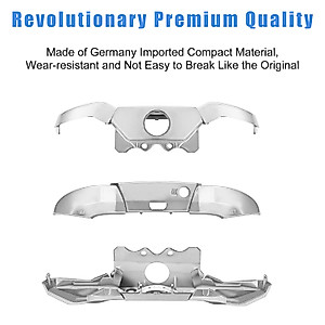 Sthetix 2019 Upgraded LB RB Bumpers Replacement Triggers Button Parts - Revolutionary Multilayer Plating Workmanship + T6 T8 Screwdriver Repair Kit Compatible with Xbox One Elite Controller