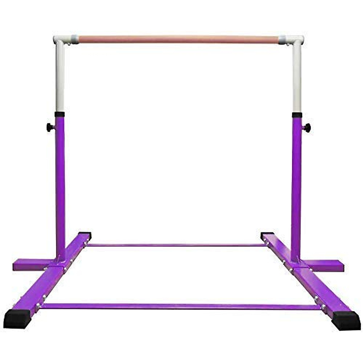 SL Power Gymnastic Kip Bar,Horizontal Bar for Kids Girls Junior,3' to 5' Adjustable Height,Home Gym Equipment,Ideal for Indoor and Home Training,1-4 Levels,300lbs Weight Capacity