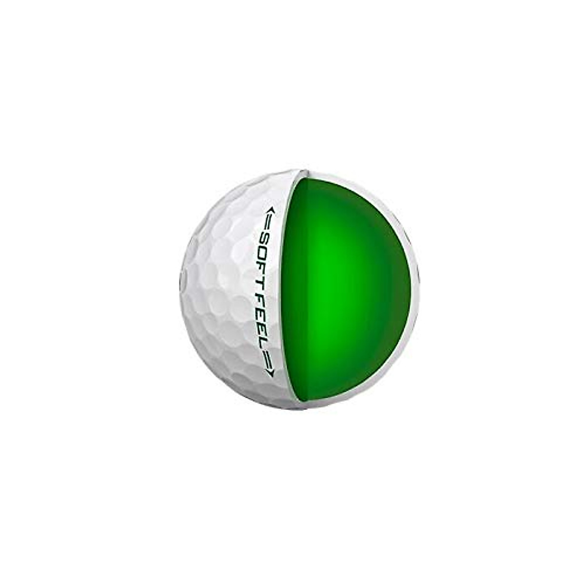 Srixon Soft Feel Golf, 12, White