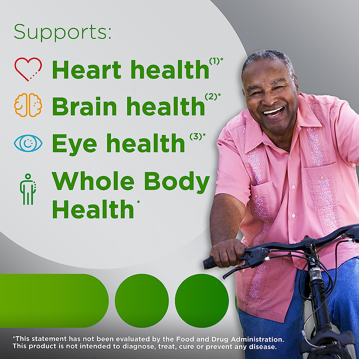 Centrum Silver Multivitamin for Adults 50 Plus, Multivitamin/Multimineral Supplement, Vitamin D3, B-Vitamins, Gluten Free, Non-GMO Ingredients, Supports Memory and Cognition in Older Adults - 125 Ct