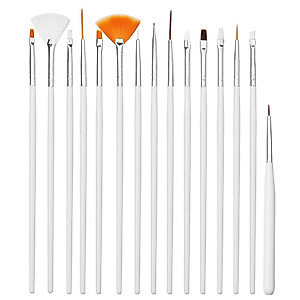 30 pcs Cake Painting Brushes, Cake Decorating Brushes Food Paint Brush Fondant Sugar DIY Tools Set Cake Decorating Tools Cookie Brushes Set Stocking Stuffers for Bakers