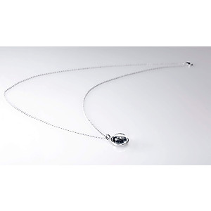Once A Moon - Sterling Silver Lunar Necklace Made With Real Moon Dust Meteorite | Best Valentine's Day Gifts | Gift for Wife | Best Gift for wife | Gift for her | Astrology Gift (18"+2" Extender)