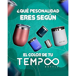 TEMPO COFFEE MUG, VACUUM INSULATED STAINLESS STEEL REUSABLE COFFEE CUP, DOUBLE WALL, COFFEE TRAVEL MUG, LEAKPROOFF LID, REUSABLE TUMBLER CUPS KEEP HOT COLD ICE (matte very peri)