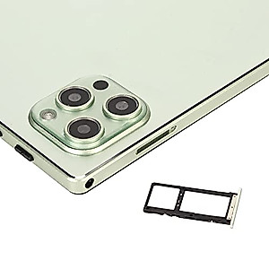 HEEPDD HD Tablet PC, 10.1 Inch Tablet 8 Core MTK6750 Chip 6GB RAM 64GB ROM 8 MP Front Camera for Learning Work (Light Green)