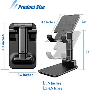 HGJTF Phone Case for Motorola ThinkPhone (6.6") + [2 X Tempered Glass Screen Protector], with Foldable Phone Stand for Desk - Clear Soft Silicone Shockproof TPU Cover for Motorola ThinkPhone