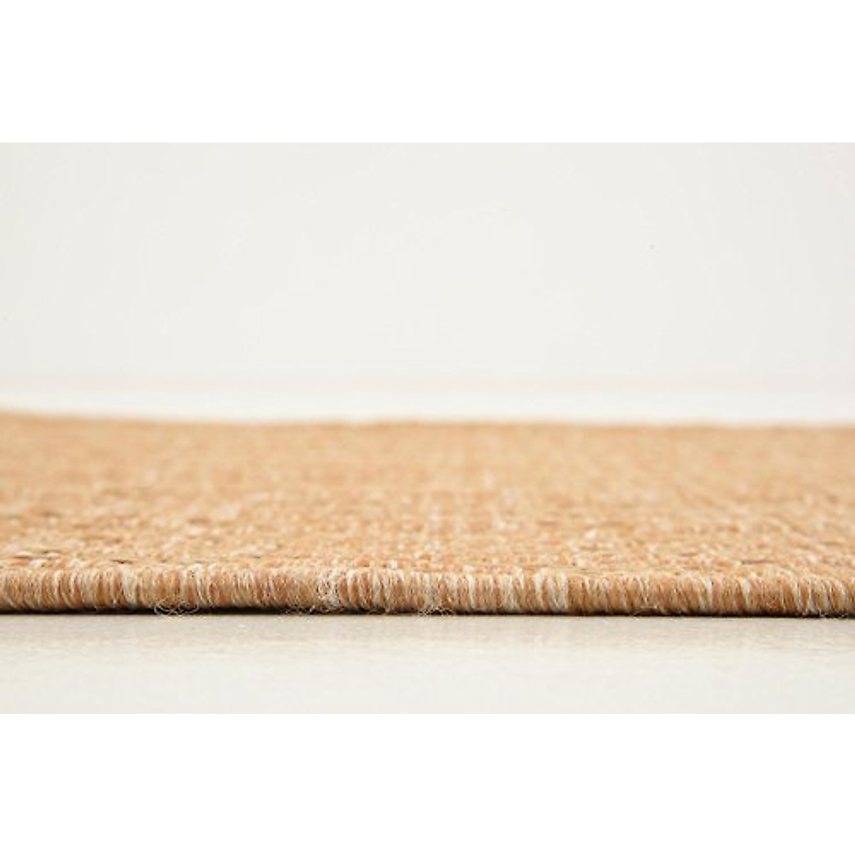 Unique Loom Modern Collection Distressed, Stripes, Helix, Vintage, Indoor and Outdoor Area Rug, 2 ft 2 in x 3 ft, Light Brown/Beige