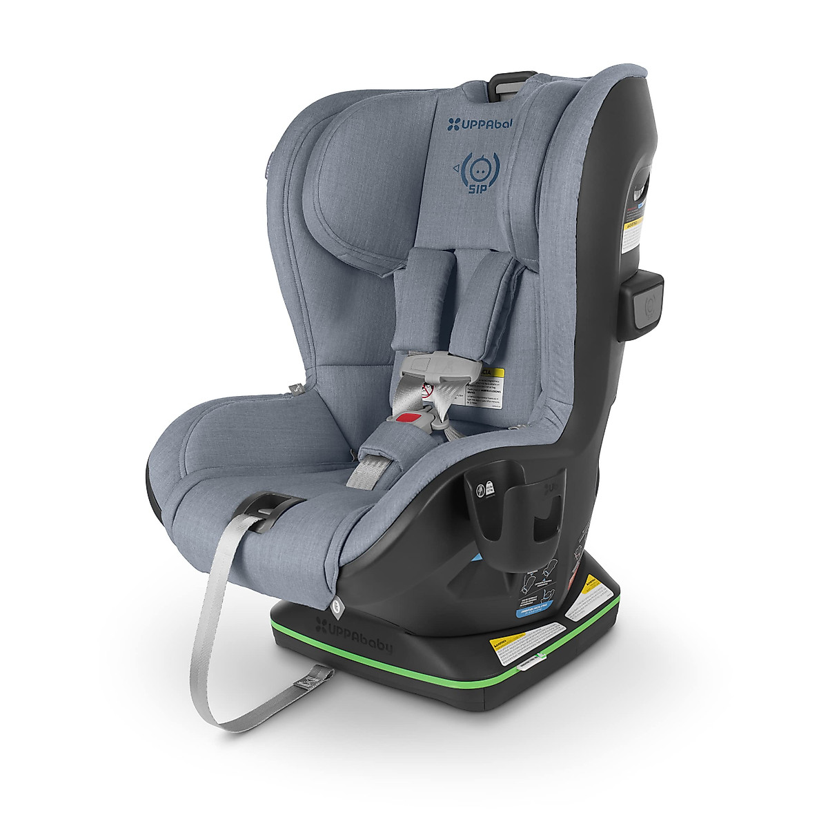 Knox Convertible Car Seat - Gregory - Blue Melange | Merino Wool + Cup Holder for Knox