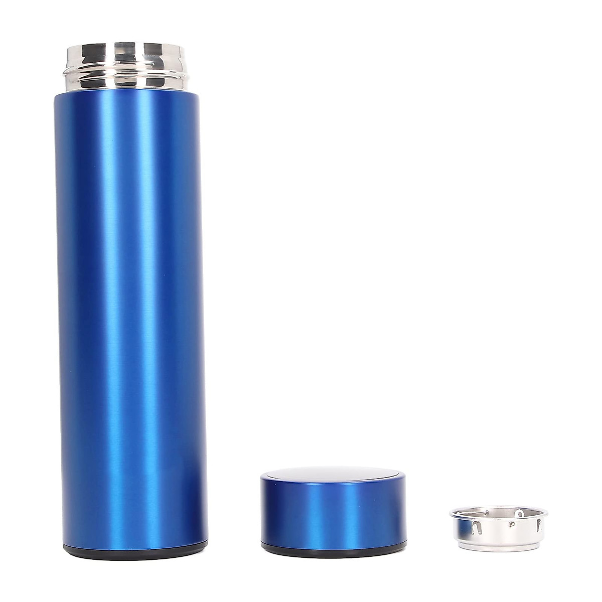 Thermal Cup, Led Display Thermos Stainless Steel Vacuum Smart Water Cup Suitable blue for Home Office Travel Coffee Cup 500ml
