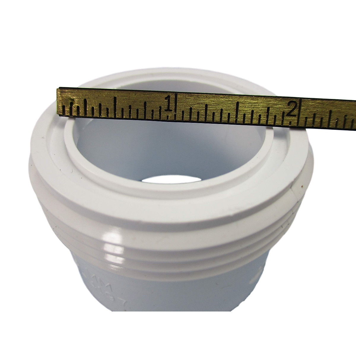 Set of (2) Hot Tub Spa 1 1/2" Slip X 1 1/2" Heater Union with Gasket