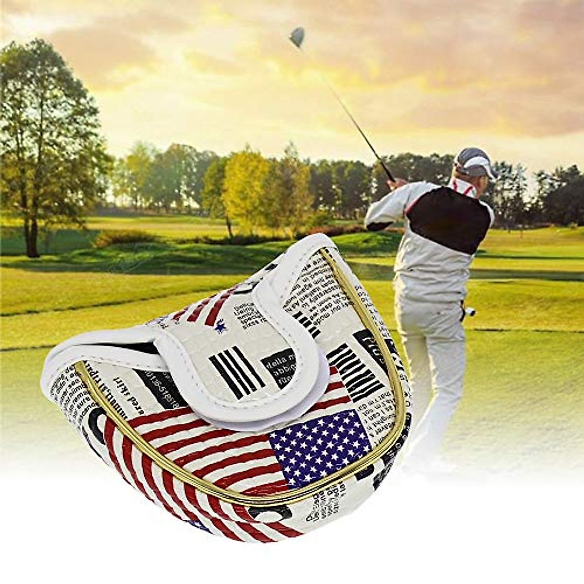 HISTAR 1pc Magnet Golf Mallet Putter Cover for Scotty Cameron Odyssey Taylormade