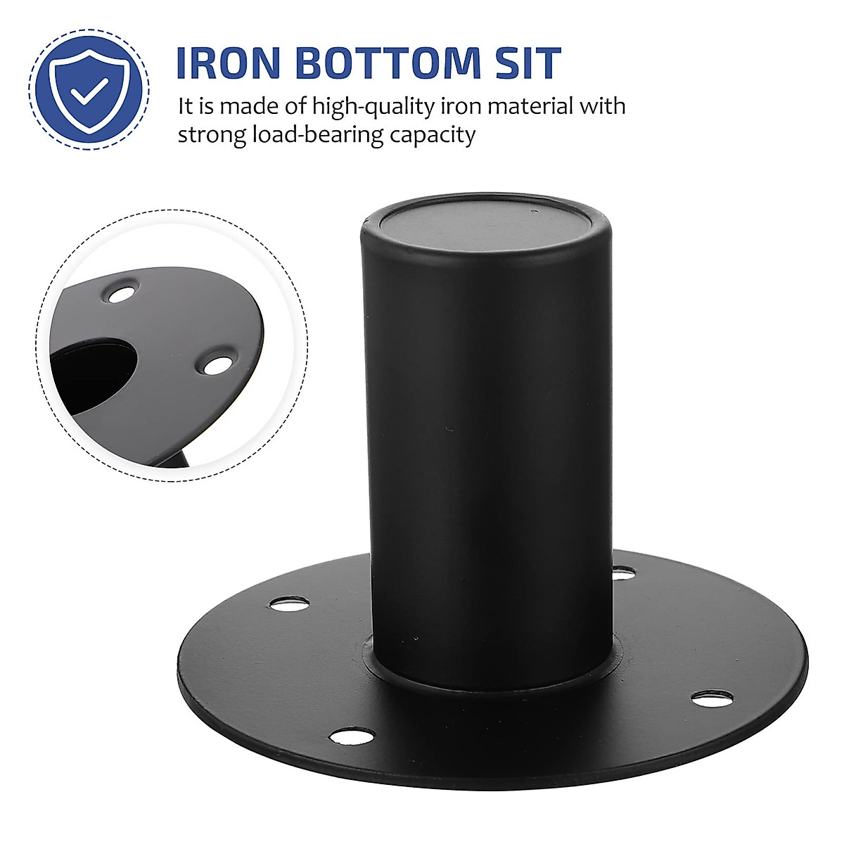1 Pc Speaker Stage Seat Metal Speaker Bracket Iron Speaker Bracket Metal Speaker Stand Speaker Cabinet Pole Mount Iron Speaker Stand Speaker Holder Speaker Base Speaker Stand Mount