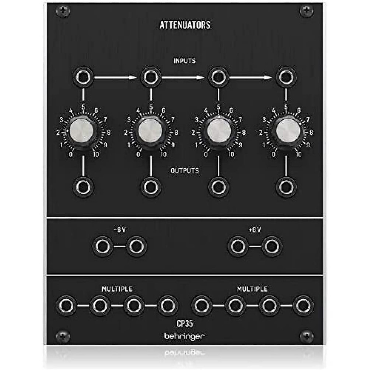 Behringer CP35 ATTENUATORS Legendary Analog Attenuator and Multiples Module for Eurorack