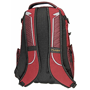 DC Comics The Flash Built Uniform Suit Comic Book Superhero Backpack Laptop Bag