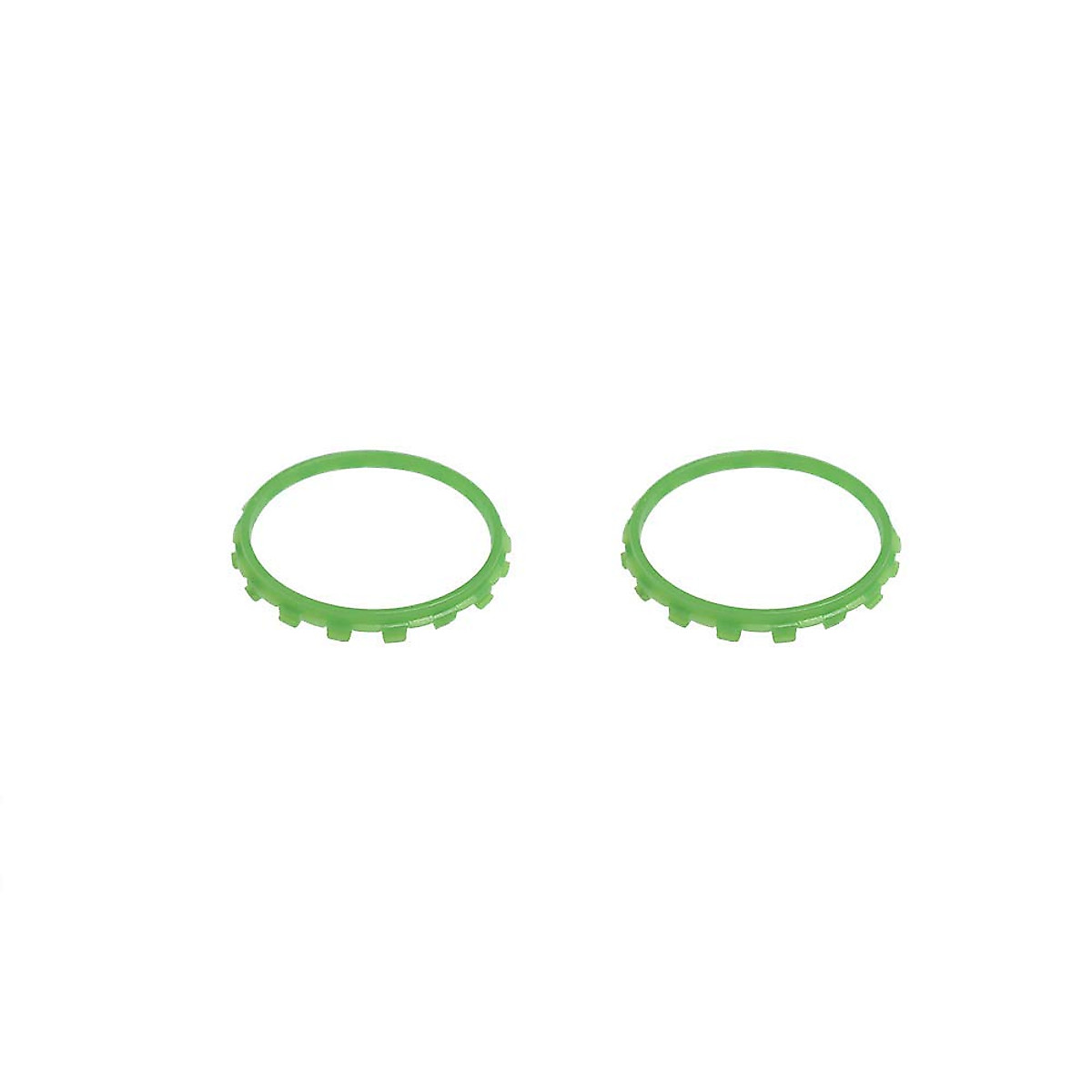 GOTRUTH Replacement Repair Kits for PS5, D-pad + Touchpad Share Options + R1 L1 Trigger + ABXY Bullet Button, Full Set Buttons for Playstation 5 DualSense Controller (Green)