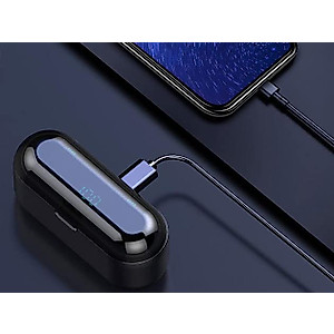 OwensAssetFund Gifts F9 TWS Bluetooth 5.1 Sport Wireless Earbuds with Battery Charging Case