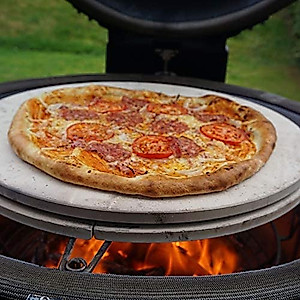 Kamado Joe KJ-PS23 Ceramic Pizza Stone, White
