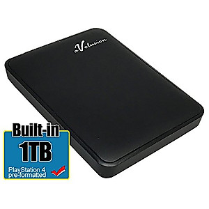 Avolusion 1TB USB 3.0 Portable External Gaming Hard Drive (for PS4, Pre-Formatted) HD250U3-Z1