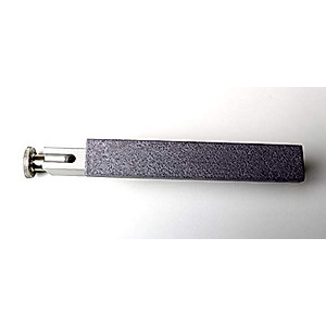 BELGISCHER BROCKEN Dorolist sharpening guide I Blue Belgian Whetstone 6000 on aluminum support I format 3,94 x0,67x0,24in I Knife sharpener compatible with Lansky-EZE Lap grinding system