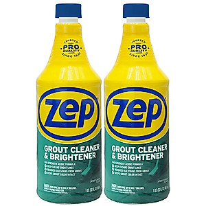 Zep Grout Cleaner and Brightener - 32 ounce (Pack of 2) ZU104632 - Deep Cleaning Pro Formula