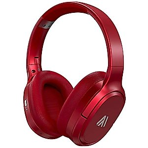 Altigo Wireless Bluetooth Headphones (Over Ear | Active Noise Cancelling) - Red