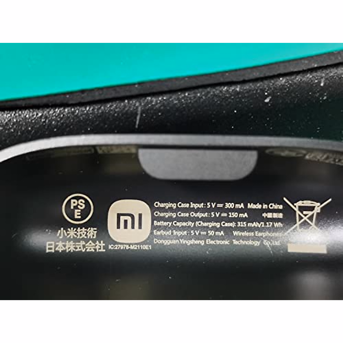 Xiaomi True Wireless Earbuds Redmi Buds 3 Lite, Bluetooth 5.2, in-Ear Headphones with Mic, IP54 Water-Resistance, Sweatproof, True Wireless Earbuds, Global Version - Black, Small