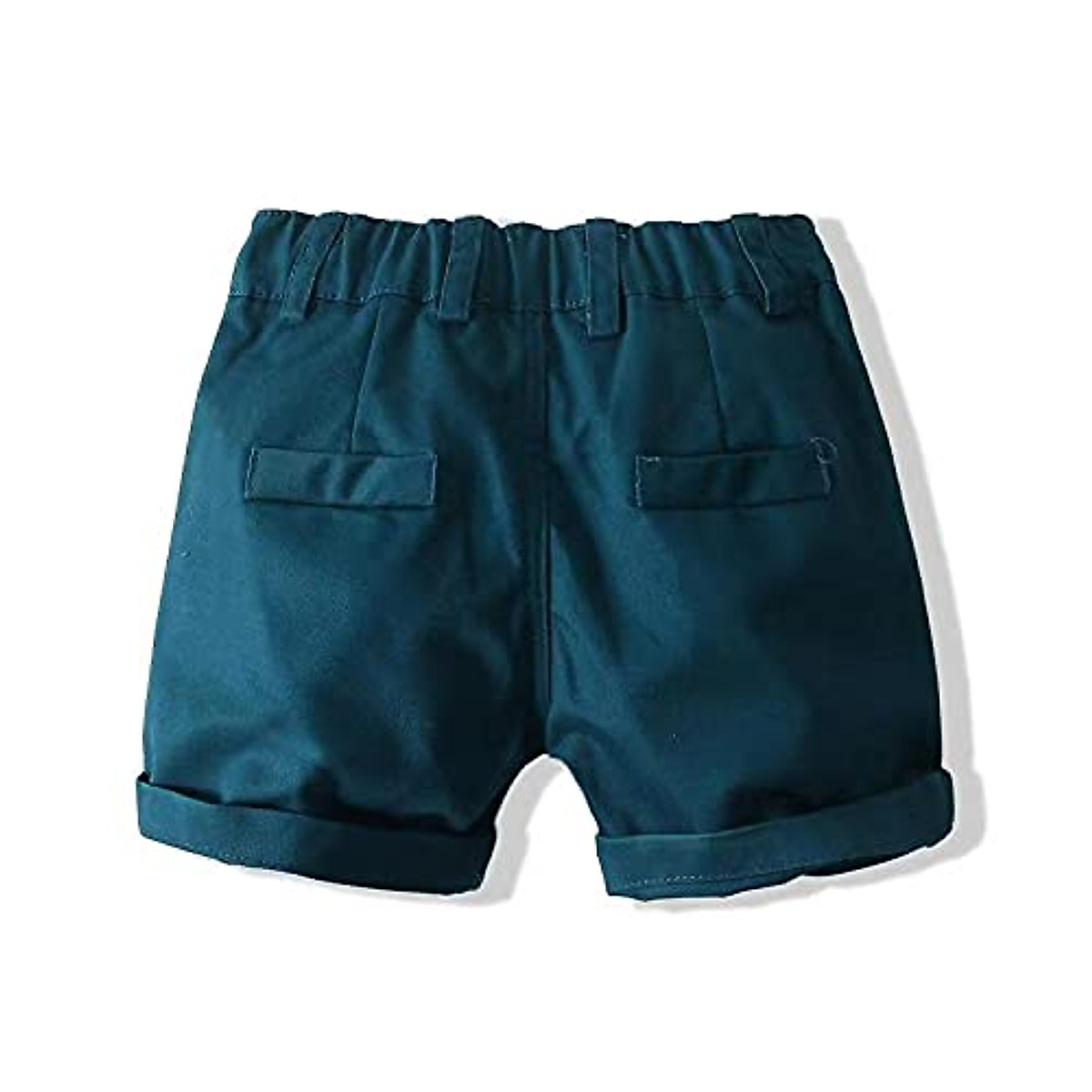 Xiangwu Textitle Toddler Baby Boy Shorts Sets Hawaiian Outfit,Infant Kid Animal Floral Short Sleeve Shirt Top+Shorts Suits Set (Style 8, 2 Years)