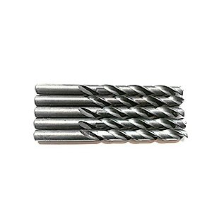 5PCS 29/64" Inch HSS General Purpose Heavy Duty Jobber Twist Drill Bits,Black oxide,ideal for drilling on mild steel, copper, Aluminum, Zinc alloy etc. (29/64)